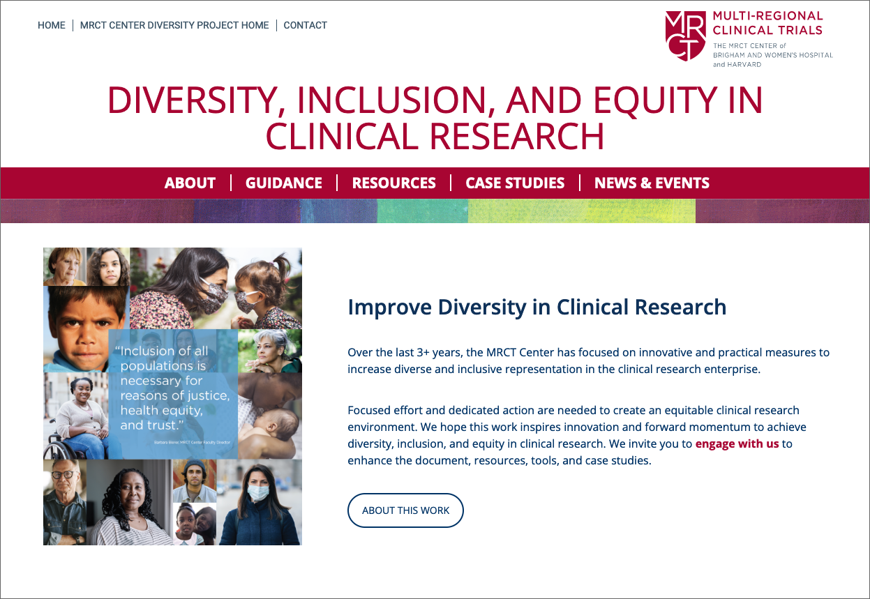 Diversity, Inclusion, and Equity in Clinical Research - The Multi-Regional Clinical Trials ...