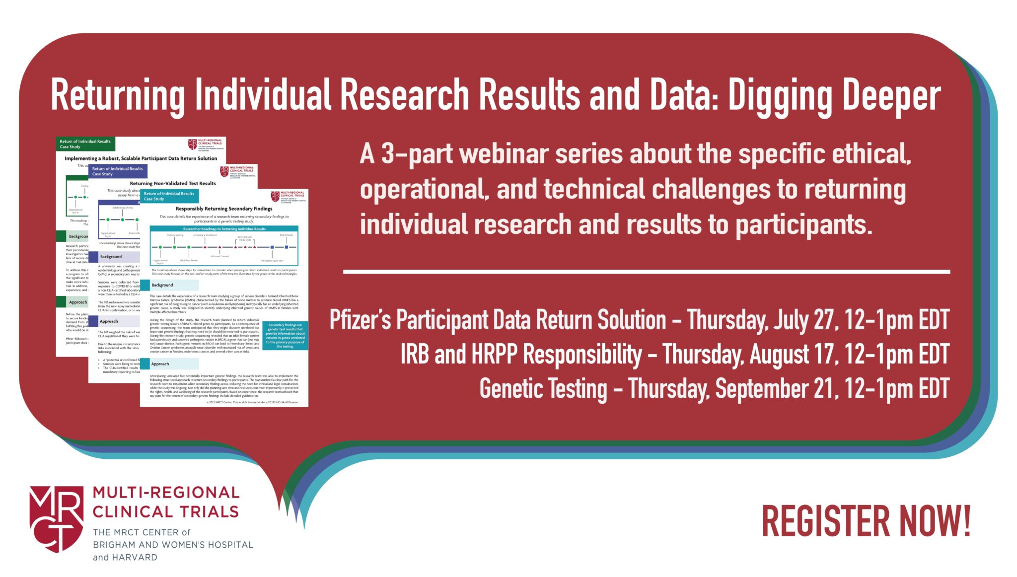 Return of Individual Results and Data: Digging Deeper - The Multi ...