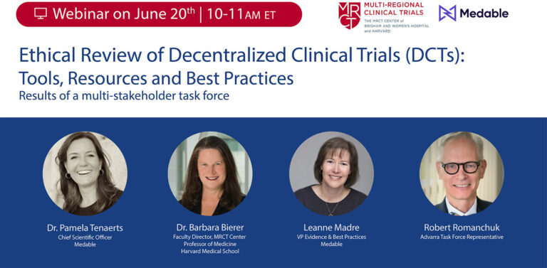 Ethical Considerations for Decentralized Clinical Trials: Tools ...