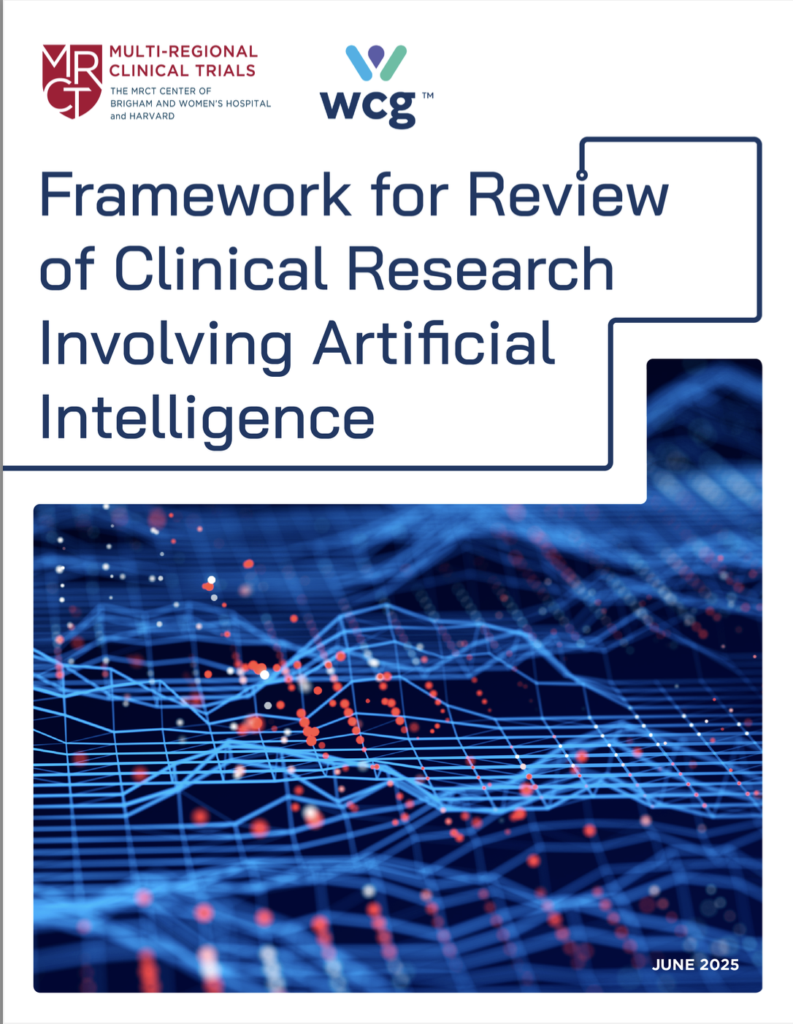 Framework for Review of Clinical Research Involving AI - The Multi ...
