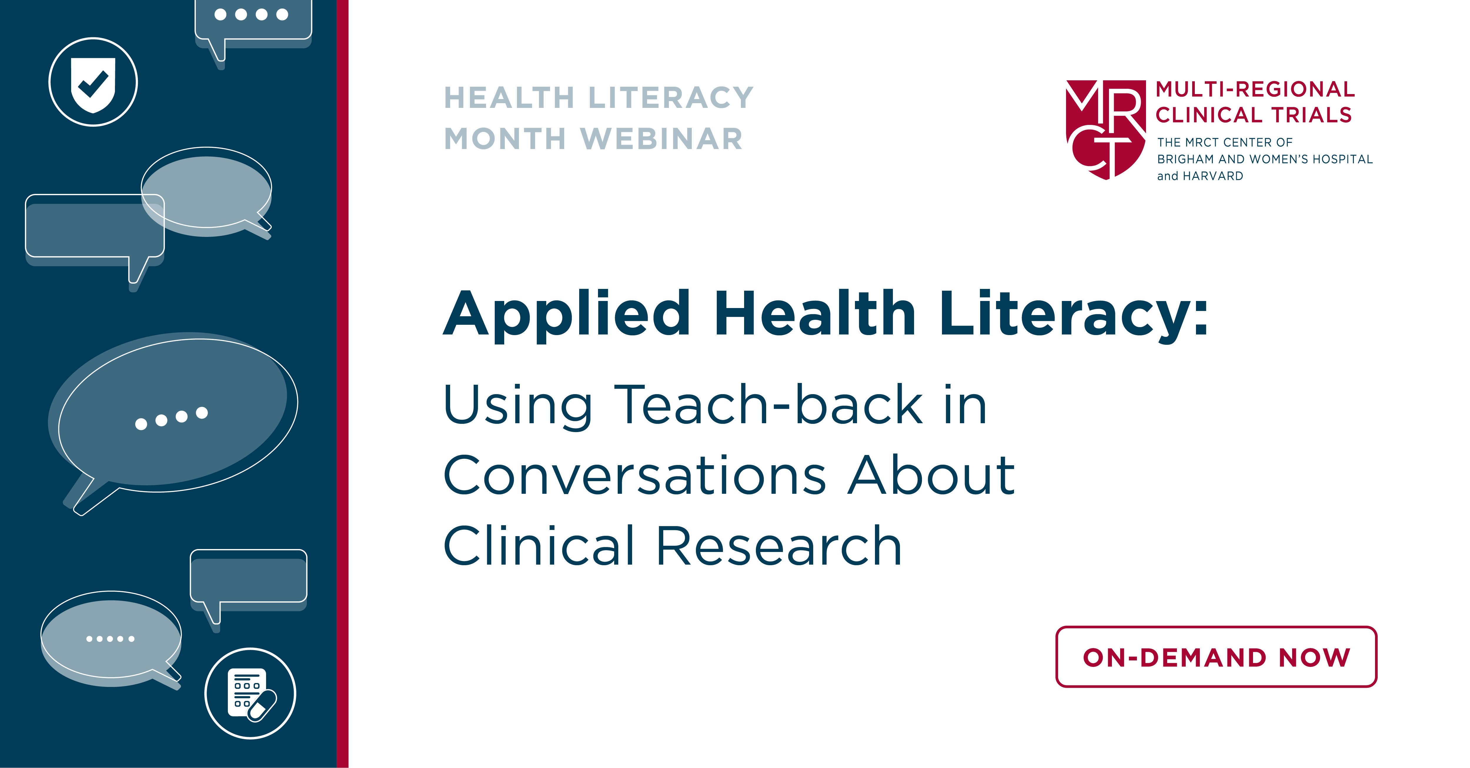 Applied Health Literacy: Using Teach-Back in Conversations about ...
